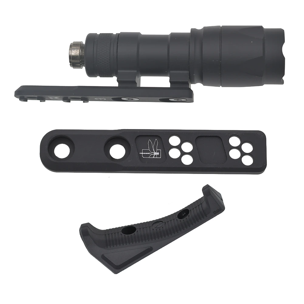 Hs Thorntail2 Mlok Inline Light Mount With Afg Barricade Stop For M300 M600 Series Flashlight ...