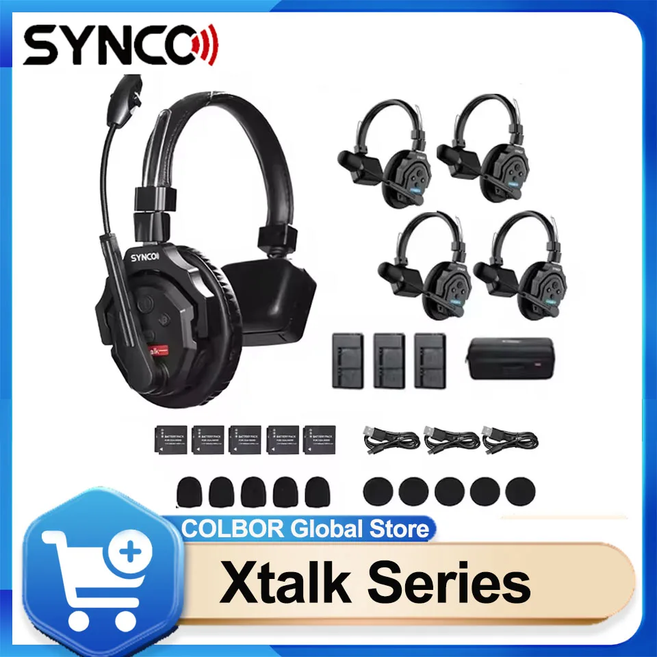 SYNCO-Xtalk-Xtalk-Xpro-2-4G-Wireless-Intercom-System-Master-Free-Noise ...