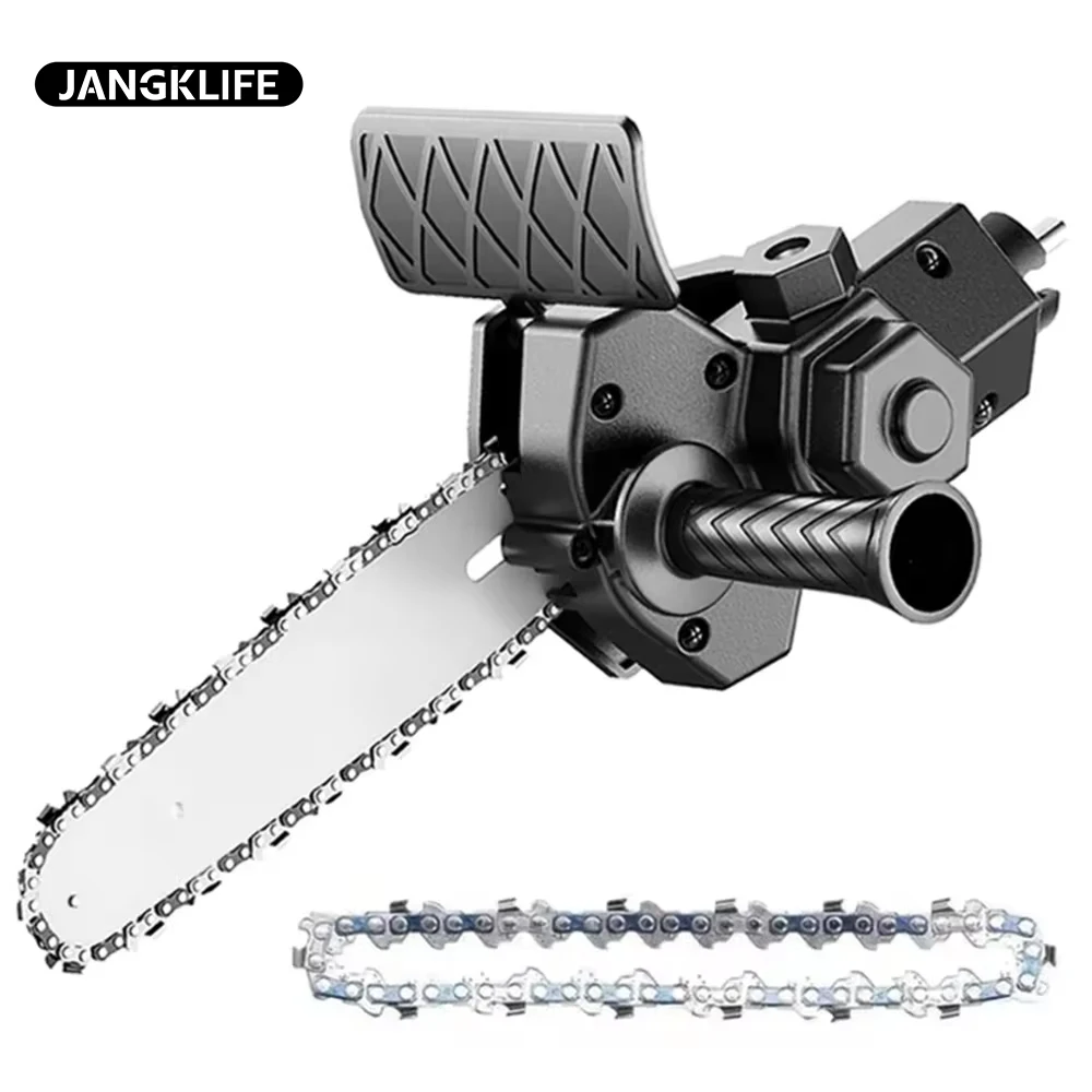 4-6-Inch-Electric-Drill-Modified-To-Electric-Chainsaw-adapter-Tool ...