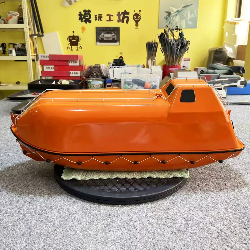 1-18-Assembled-Ship-Model-Kit-Remote-Control-Lifeboat-Sea-Model-3D ...