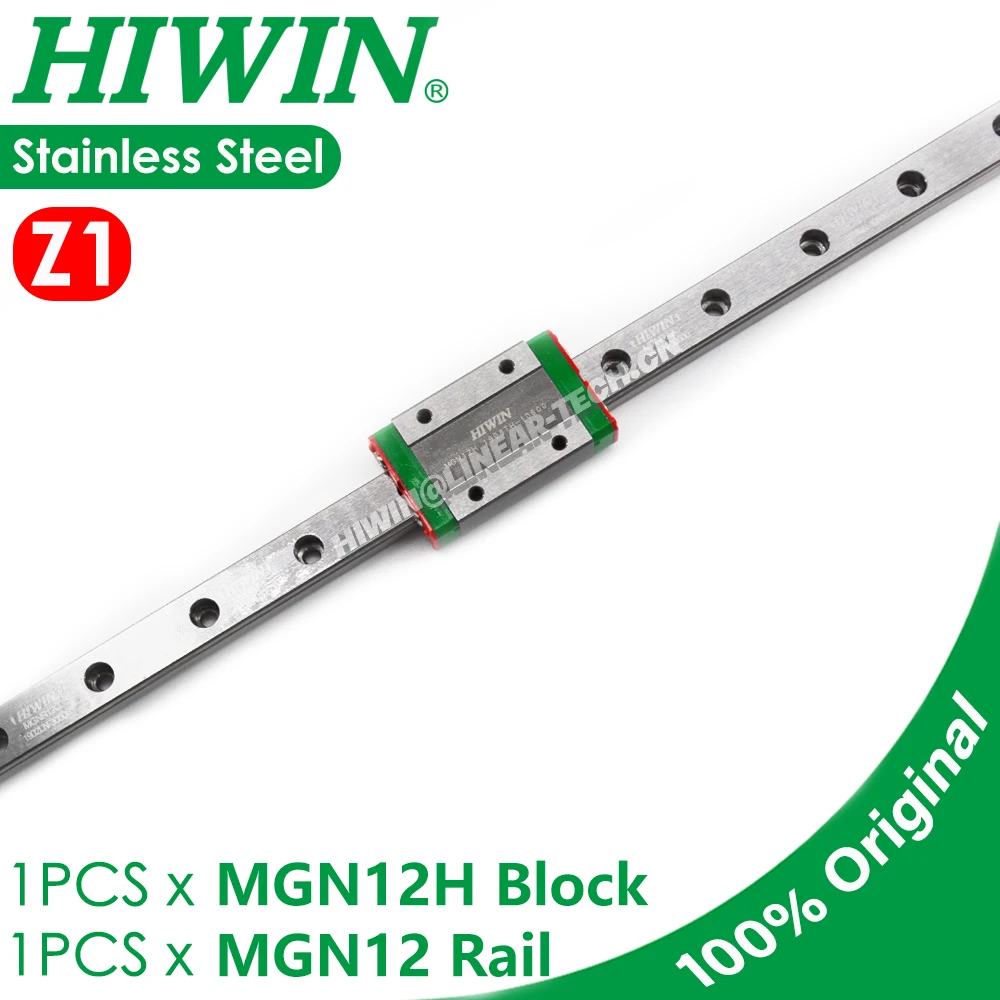 HIWIN-Stainless-Steel-MGN12H-Z1-Preloaded-MGN12-Linear-Rail-200-300-350 ...