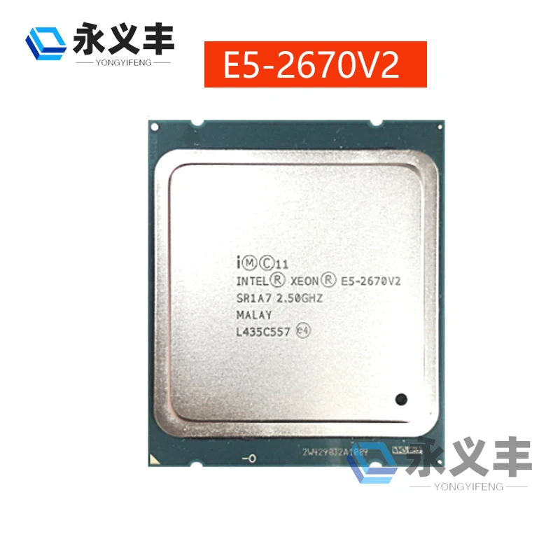 Intel xeon E5 2670V2 e5 2670v2 e52670v2 e5 2670 v2 2.5ghz deccore vinte ...
