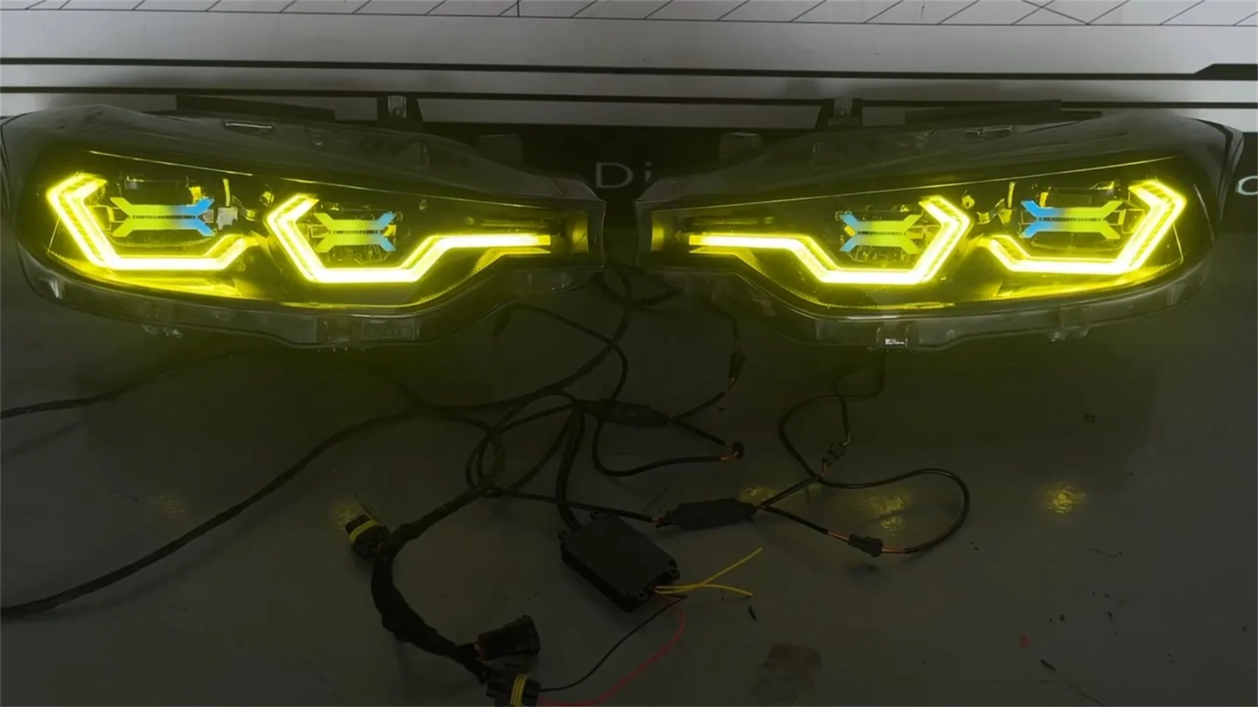 Car-Front-Headlight-for-BMW-F30-F35-OSS-13-19-Daytime-Running-Light-DRL ...