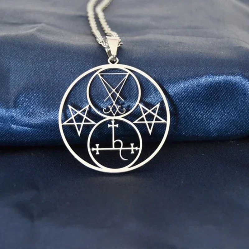 Lucifer-Lilith-Double-Seal-Pendant-With-Staves-Luciferian-Satanic ...