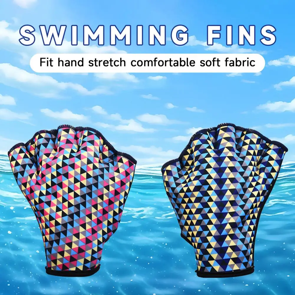 Flexible-Swim-Fins-Fitness-Swimming-Webbed-Gloves-for-Men-Women-Diving ...