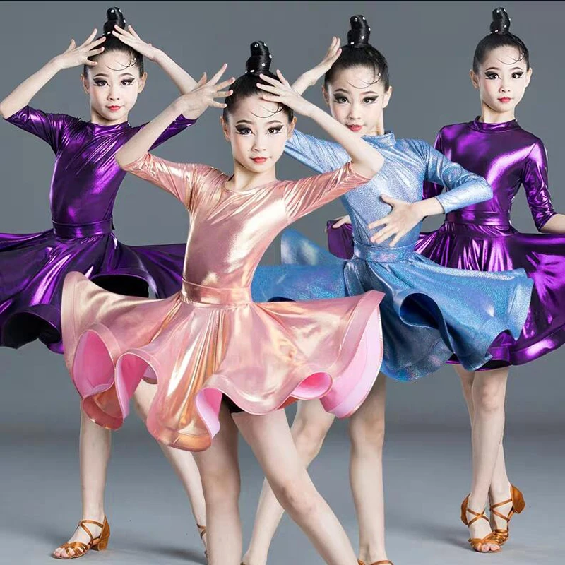 Latin-Dance-Dress-for-Girl-Ballroom-Dancing-Rumba-Samba-Latin-Kids ...