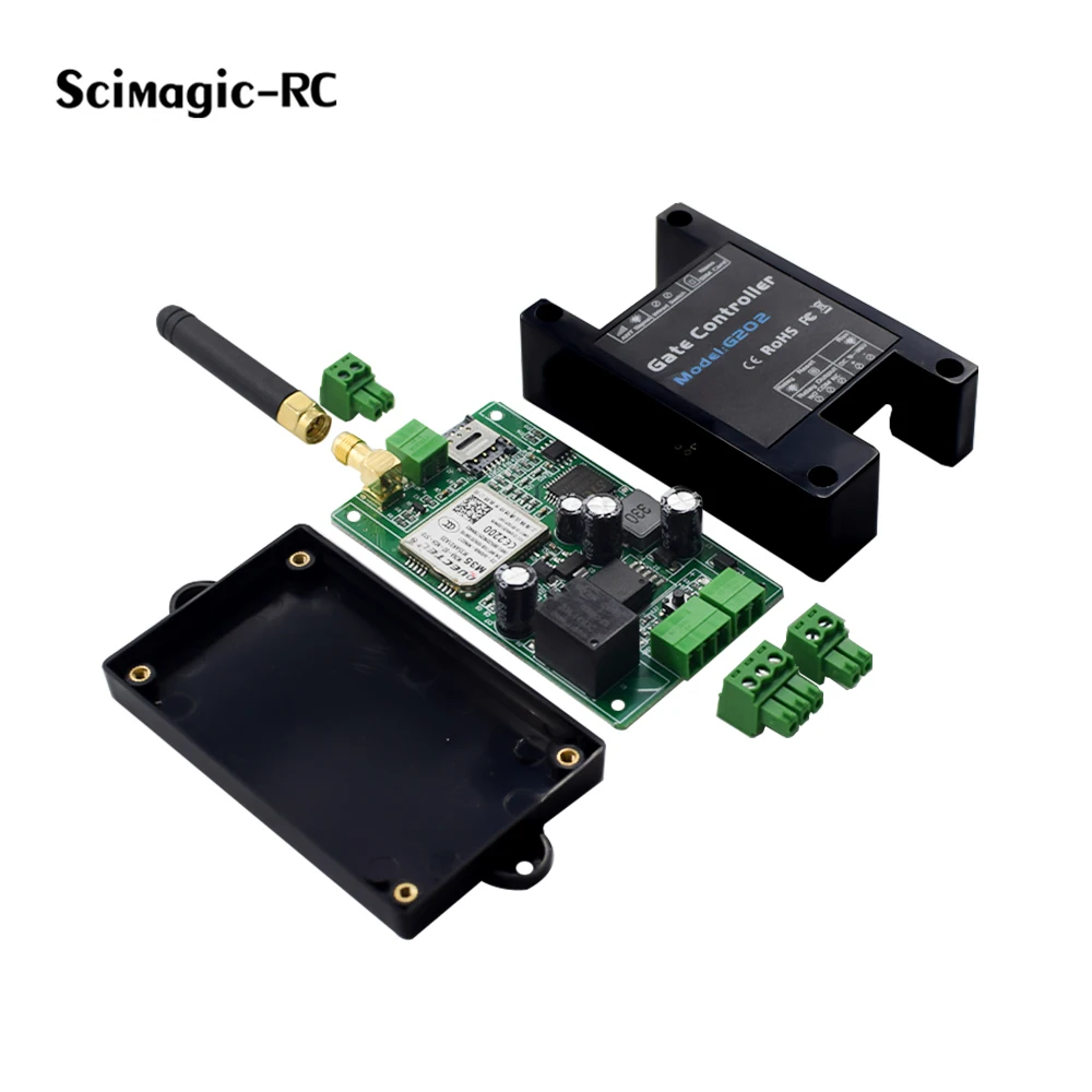 GSM-2G-Remote-Control-G202-Single-Relay-Switch-For-Sliding-Swing-Garage ...