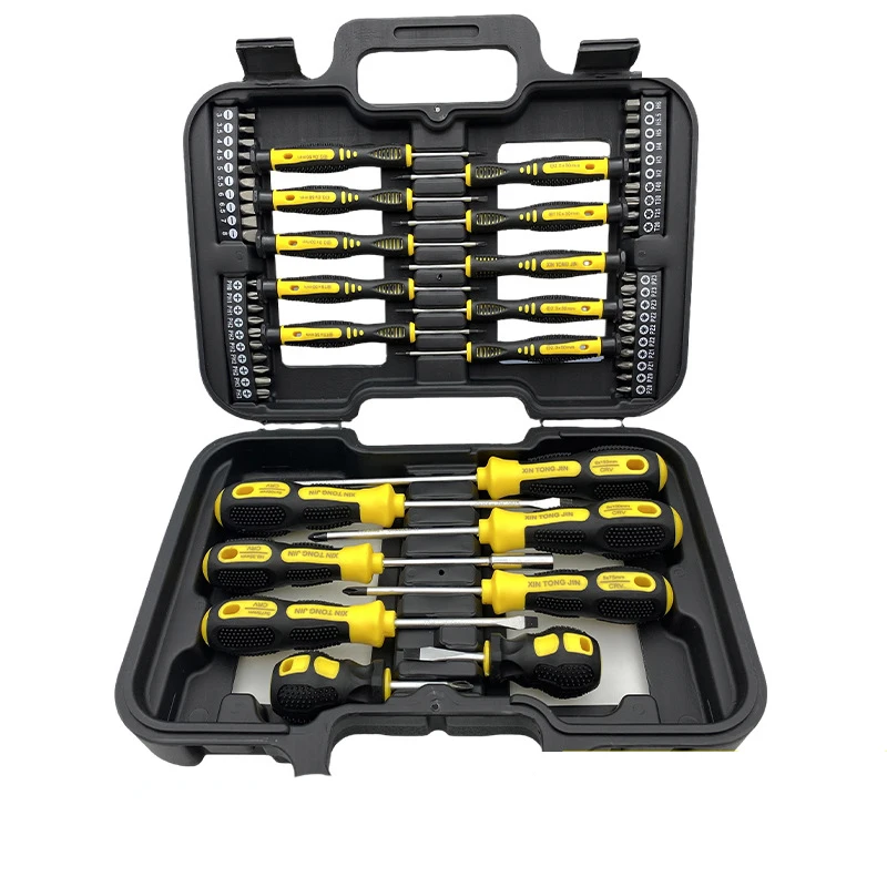 Screwdriver Set Multi-purpose Combination Hardware Tool Cross Slotted ...