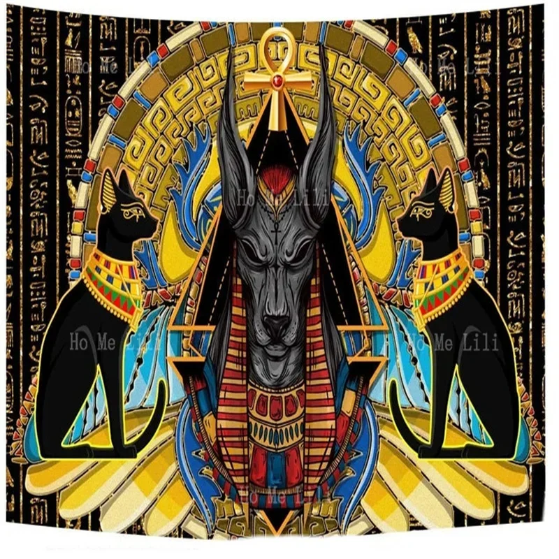 Ancient Egyptian Isis Goddess Eye Of Horus Anubis Cross Snake ...