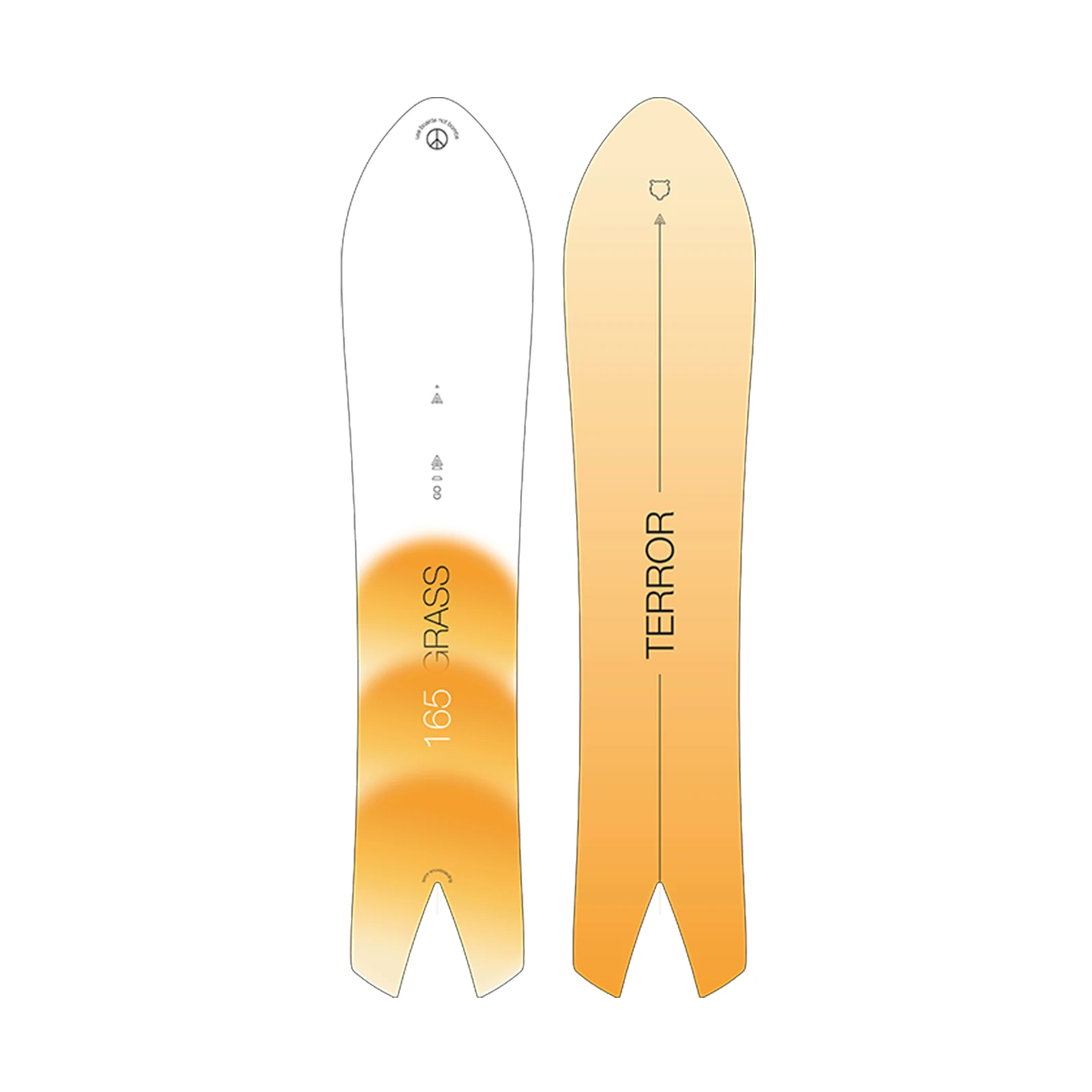 TERROR Snowboard BAIYA-GUANGBO 145/151/156/161/165CM - AliExpress 18