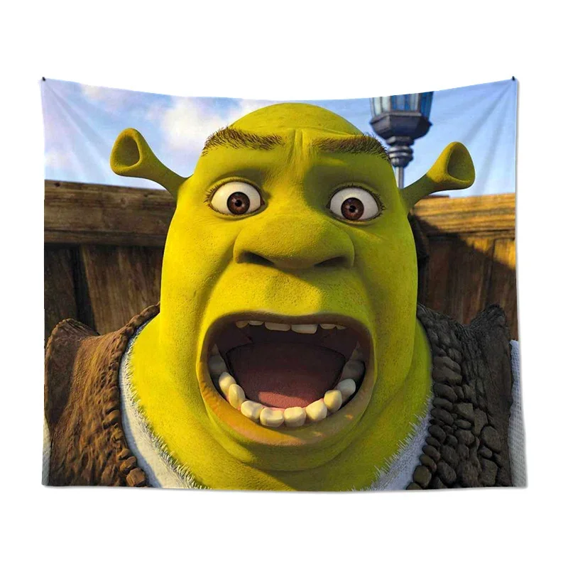 Shrek-Fashion-Room-Decor-Patroon-Tapestry-Multicolor-Mandala-Print ...