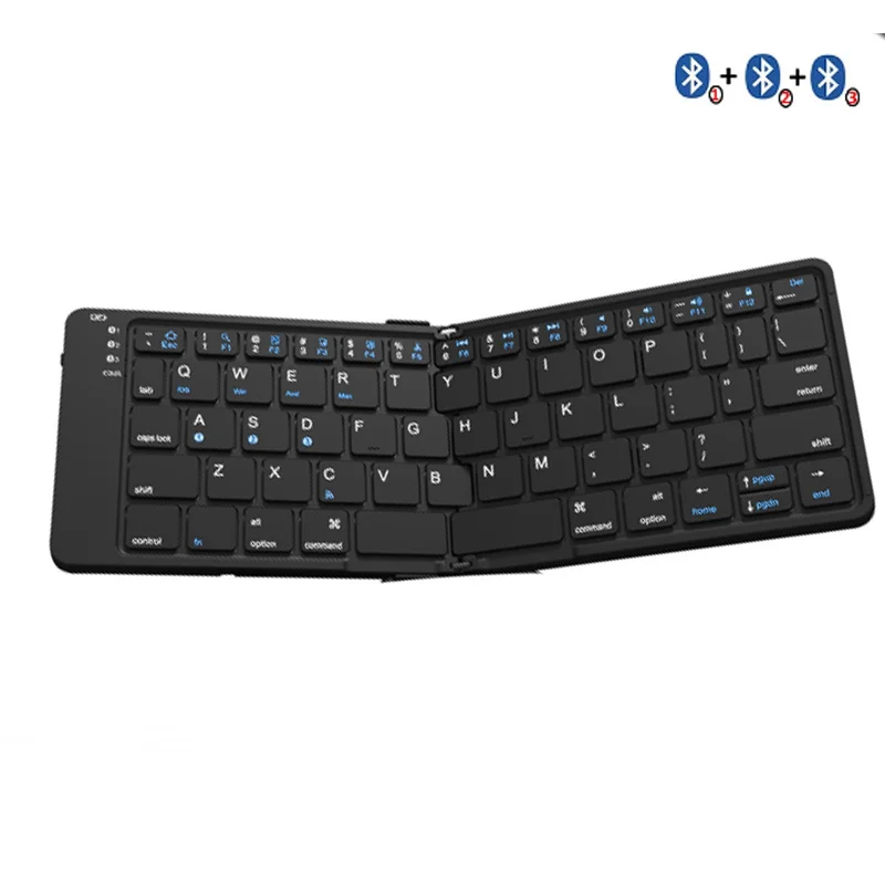 BOW-Foldable-Bluetooth-Keyboard-Rechargeable-Wireless-Keyboard-Folding ...