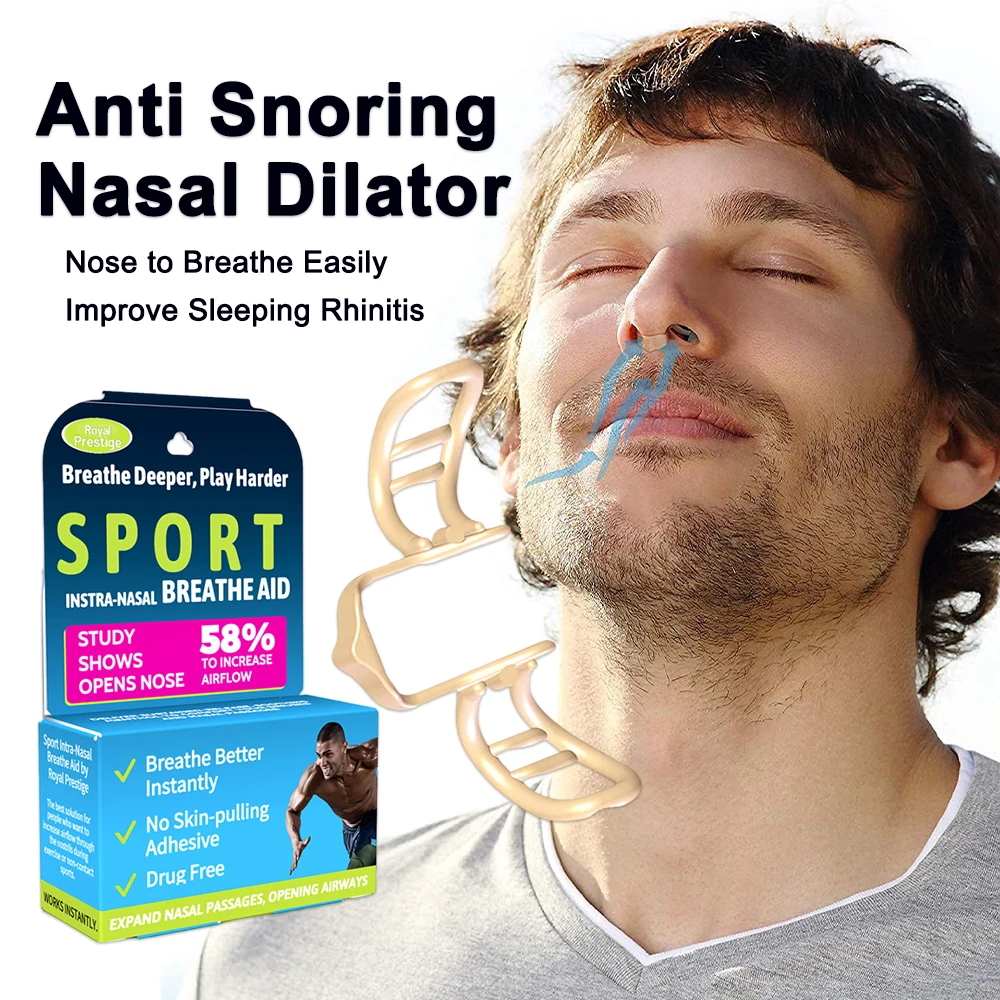 Nose-Dilator-Nasal-Silicone-Nose-Clip-Anti-Snoring-Easy-Breath ...