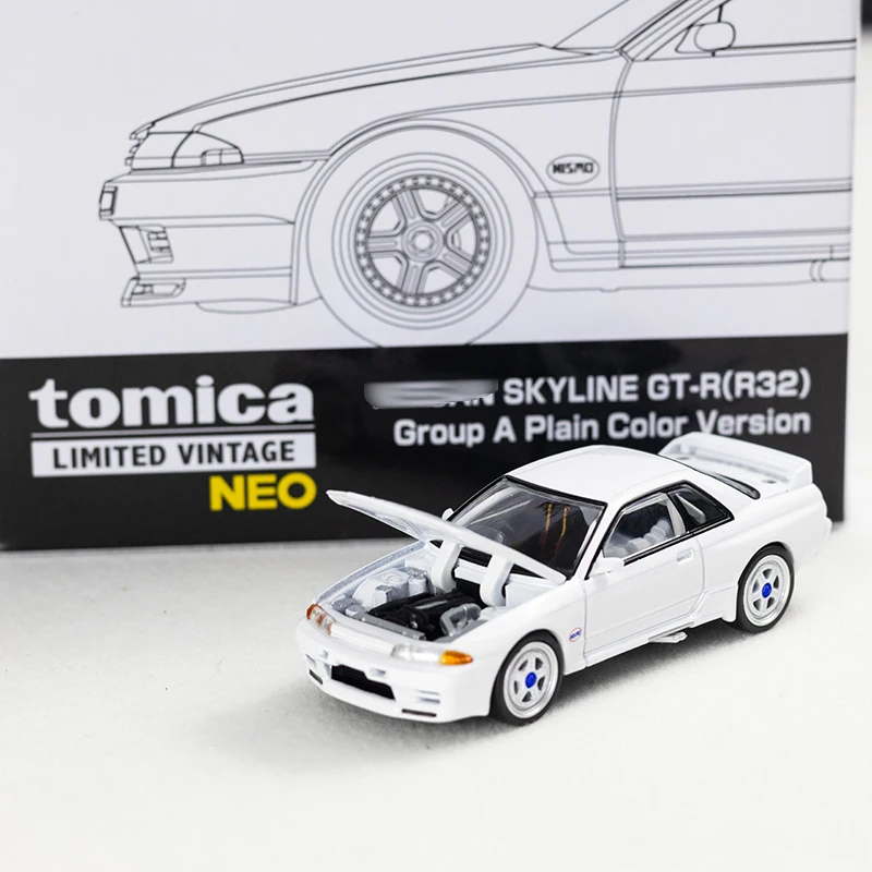 TLV-Domica-1-64-Skyline-GTR-R32-White-Exhibition-limited-collection ...