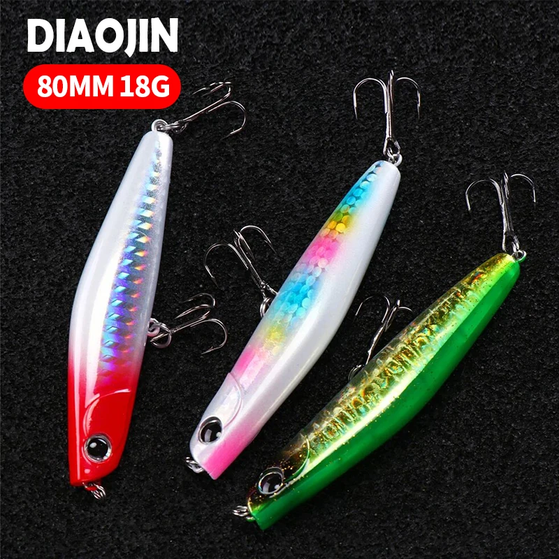 Japan-Fishing-Lure-YOICHI-80-Artificial-Bait-80mm-18g-Sinking-Hard ...