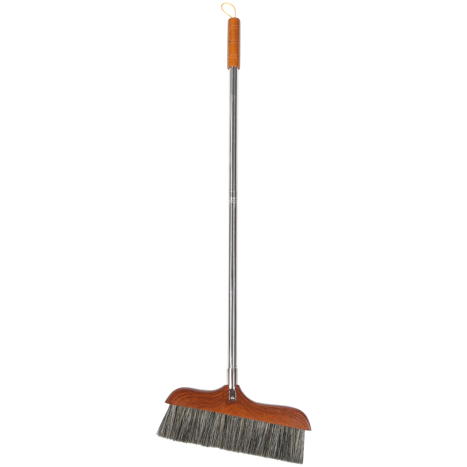 Black-Pig-Soft-Fur-Bristle-Broom-Office-Stiff-Flooring-Hair-Cleaning ...