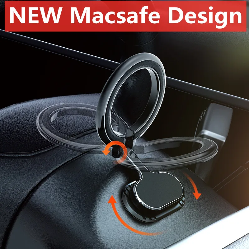 Magnetic-Car-Phone-Holder-Stand-Dashboard-Magnet-Car-Bracket-Mount-GPS ...
