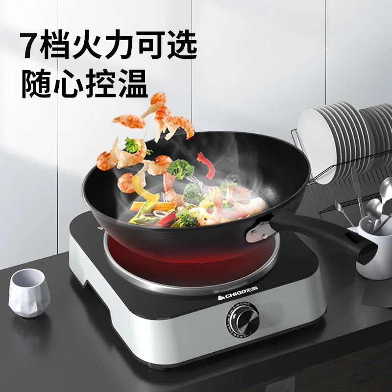 220V Chigo Induction Cooker Concave Wok Stove High Power for Fast ...
