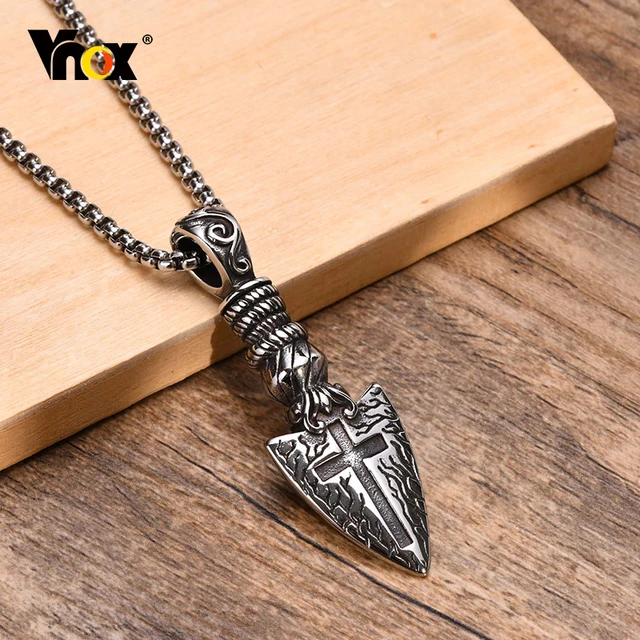 Arrowhead Necklace For Men
