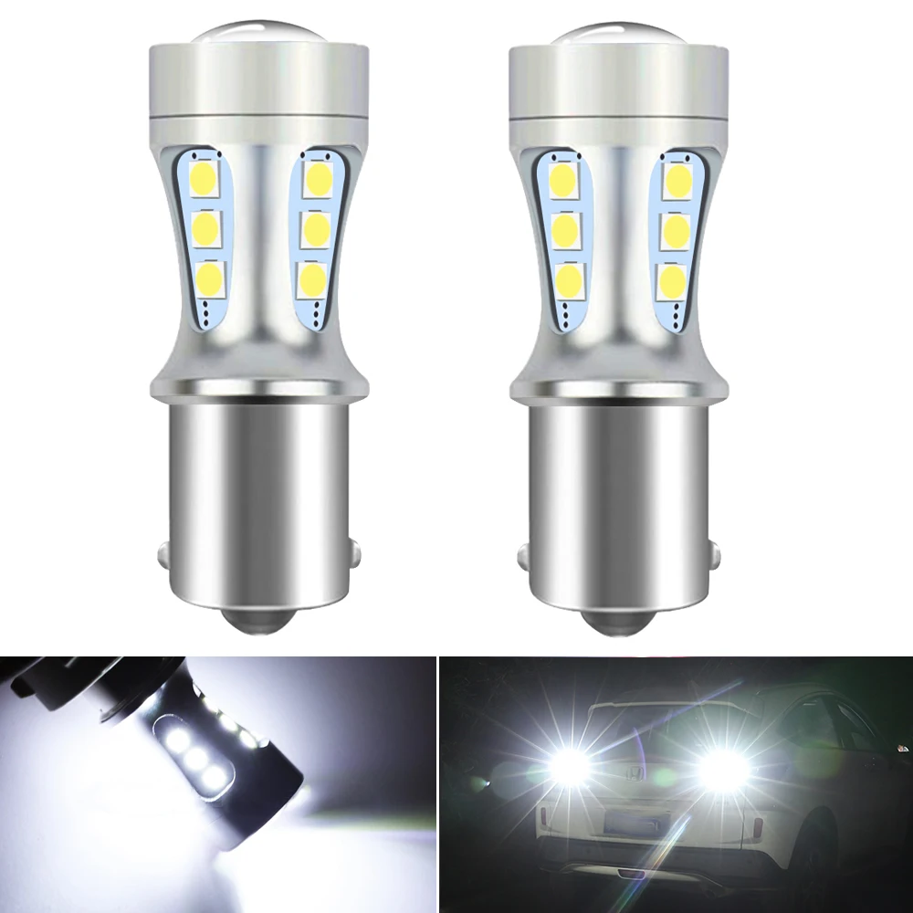 BA15S 1157 LED Bulb T15 T20 T25 For Ford Focus 2 3 Fusion Flex Fiesta ...