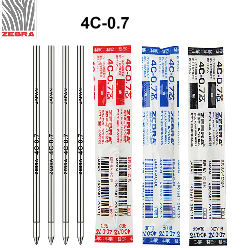 10pcs-Japan-ZEBRA-Ballpoint-Refill-BR-8A-4C-0-7-Metal-Ball-Refill-0-7mm ...