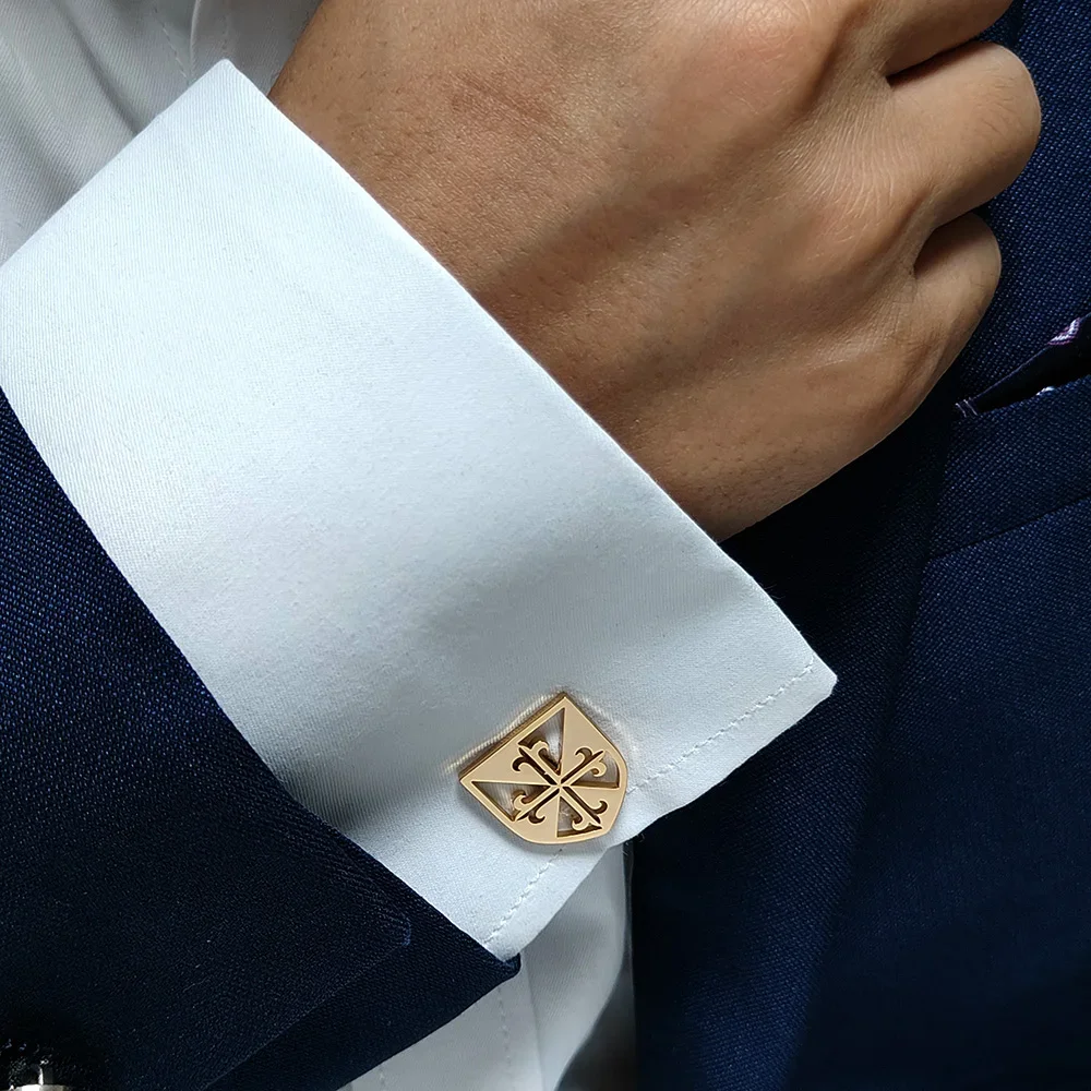 High-end-Anchor-Rudder-Men-s-Cufflinks-Personality-Business-French ...
