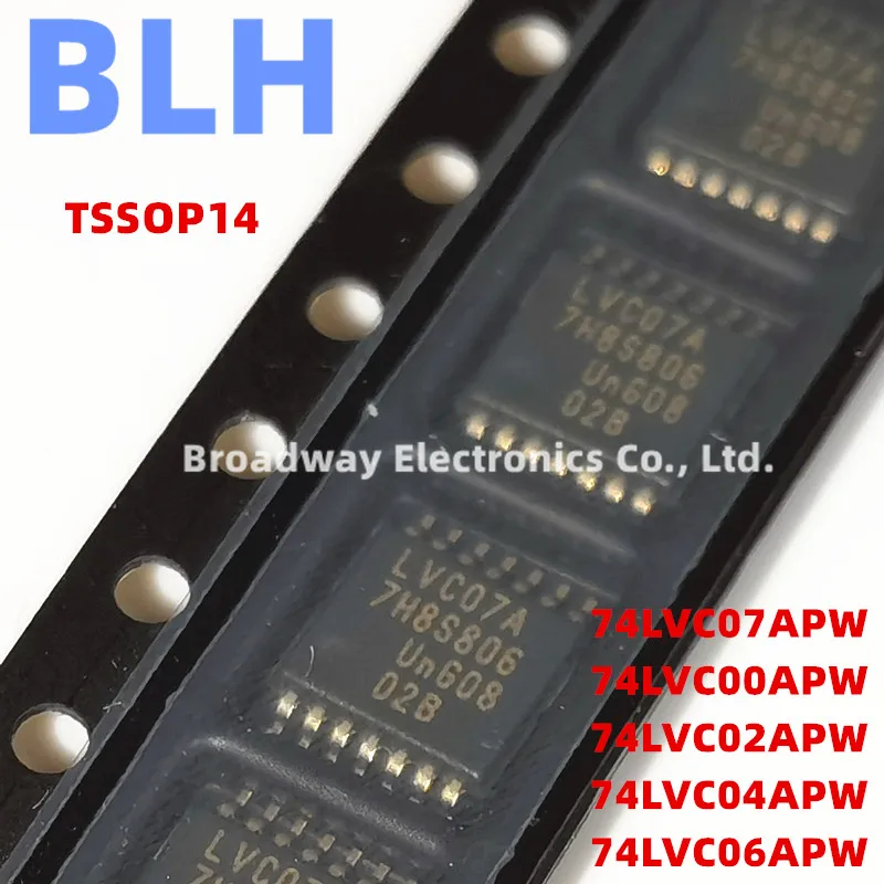 10PCS-Logic-IC-74LVC07APW-LVC07A-74LVC00APW-LVC00A-74LVC02APW-LVC02A-74LVC04APW-LVC04A ...