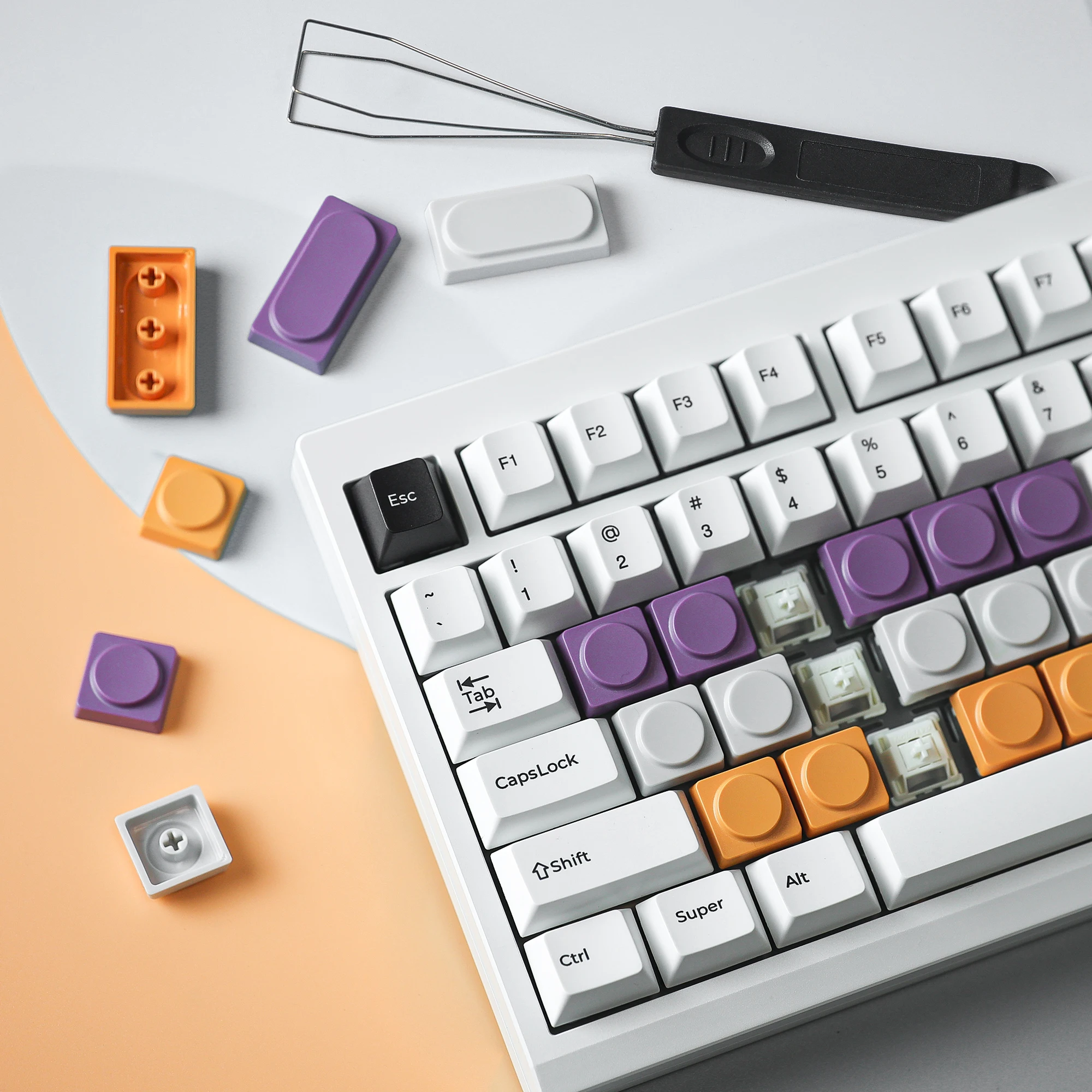 7PCS-CHOSFOX-Keycaps-Low-Profile-ABS-Keycaps-for-Gateron-Low-Profile-MX ...