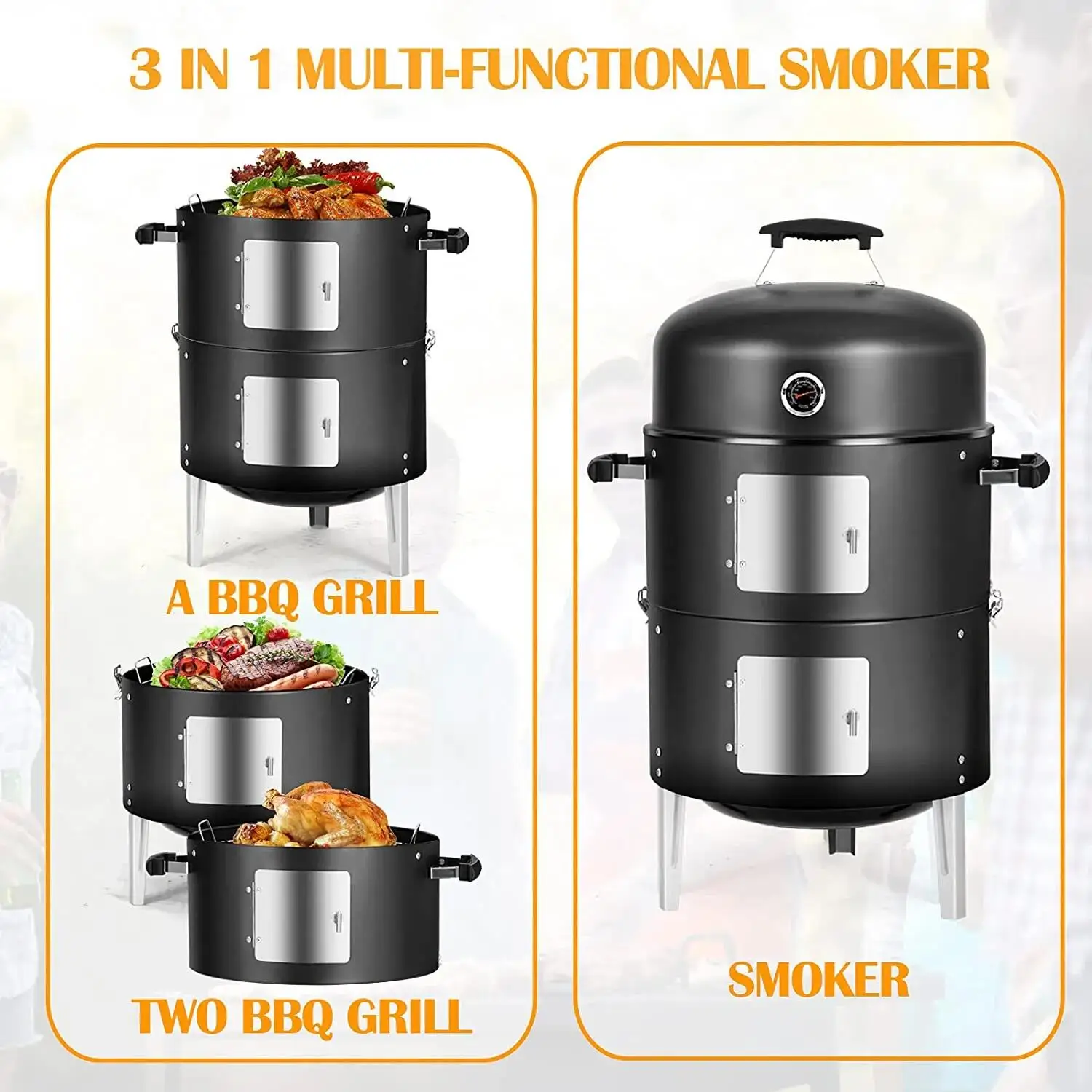 Grill-Backyard-Patio-Vertical-Bbq-Grill-Portable-Charcoal-Bbq-Grills ...
