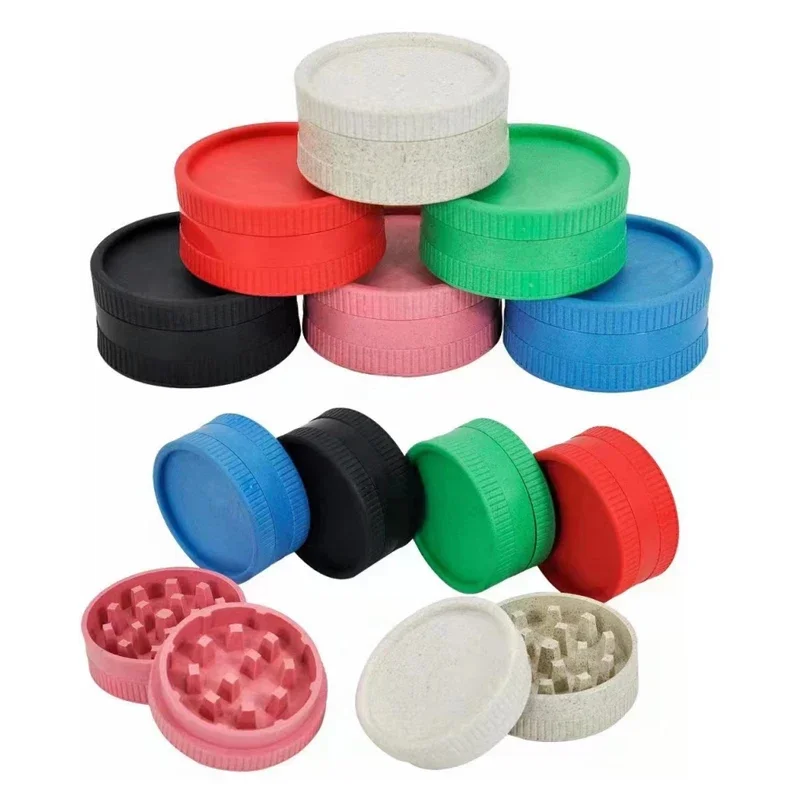 Portable Biodegradable Plastic Spice Grinder Herb Grass Grinder 2.2 ...