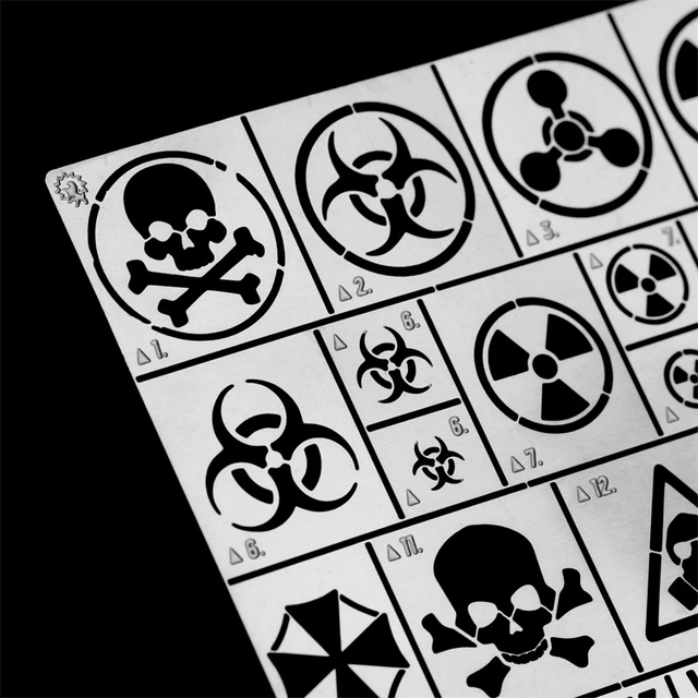 Airbrush Zombie Stencils