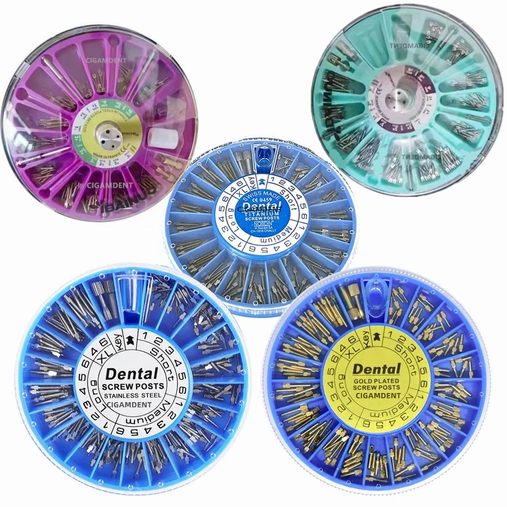 Dental-Screw-Post-Root-Canal-Treatment-Implant-Core-Conical-Euro-Posts ...