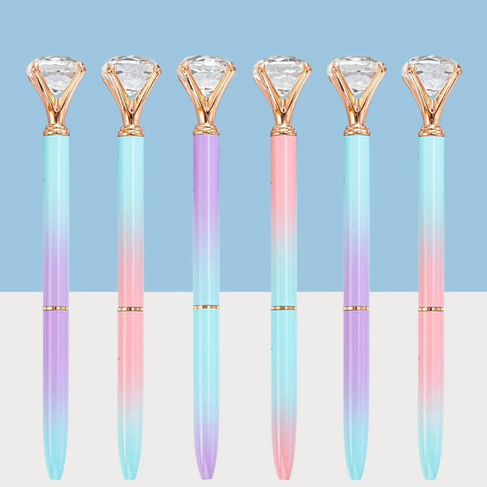 Large-Crystal-Diamond-Head-Ballpoint-Pen-Metal-Ball-Point-Pen-14cm-1 ...