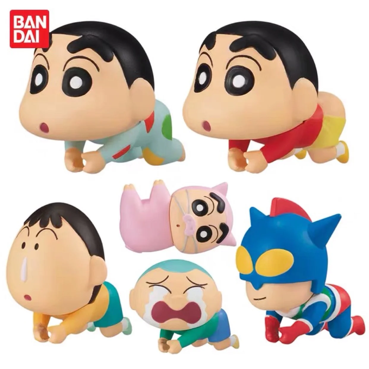 Bandai juguetes Gacha genuinos, Crayon Shin Chan Hug, Cable de datos ...