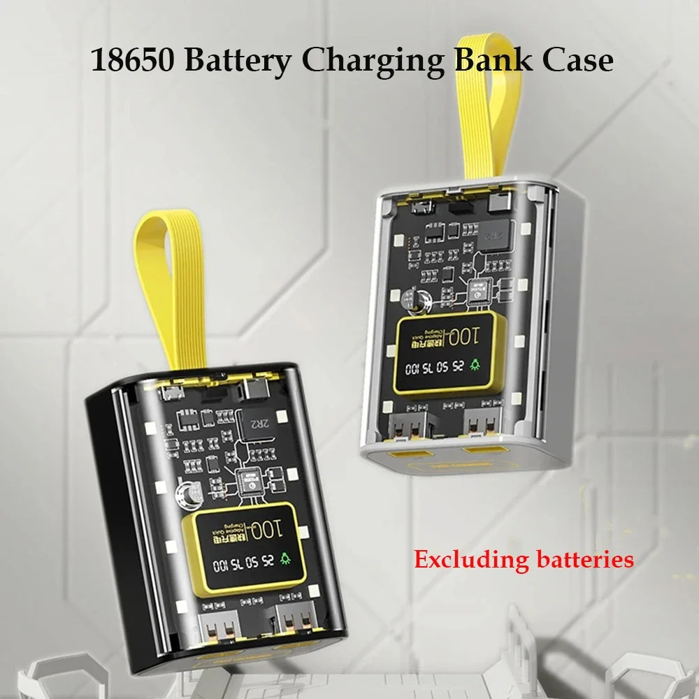 18650-DIY-Power-Bank-Box-Battery-Charger-Case-Cool-Fast-Charging-Case ...