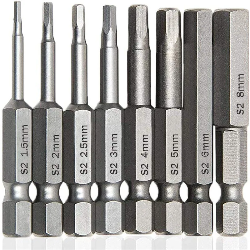 1pcs-50mm-Hex-Screwdriver-Bits-1-4-Inch-Hex-Shank-Magnetic-Screw ...