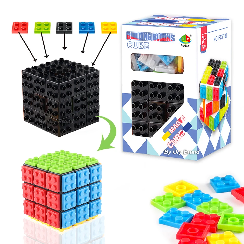 Construction Blocks Kids | Building Block Buildings | Diy Building ...