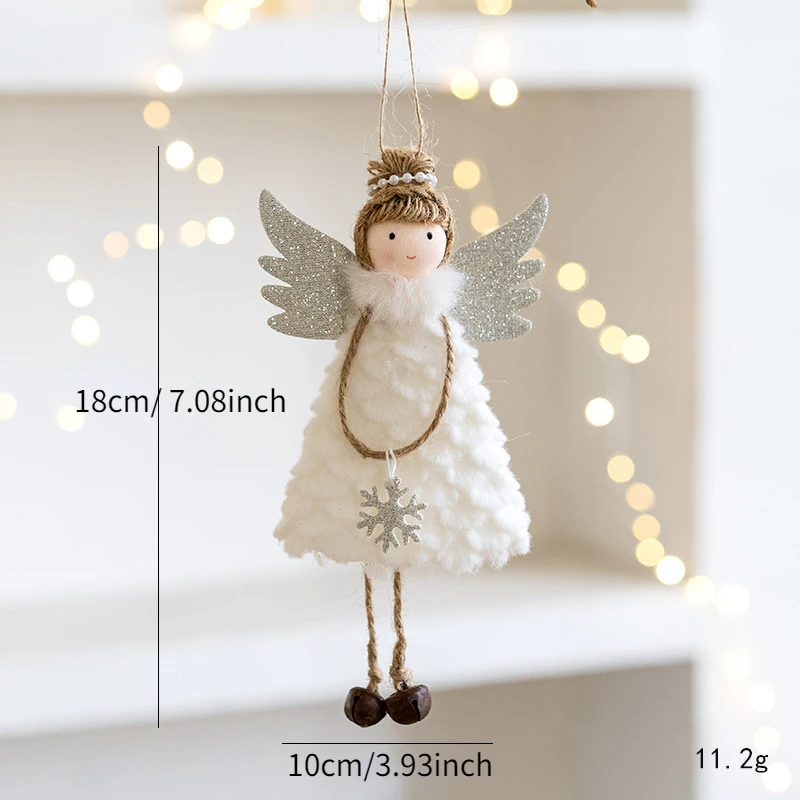 Christmas Angel Doll New Year 2025 Gifts Christmas Decorations for Home ...