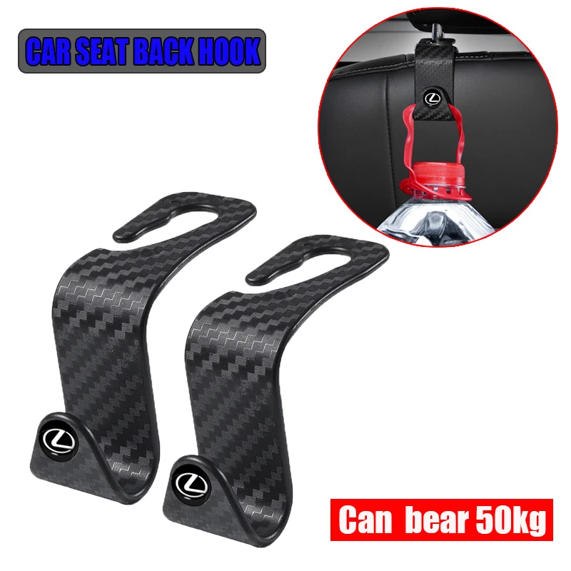 2pcs Universal Auto Seat Headrest Hook Storage Hanger for Lexus RX ...
