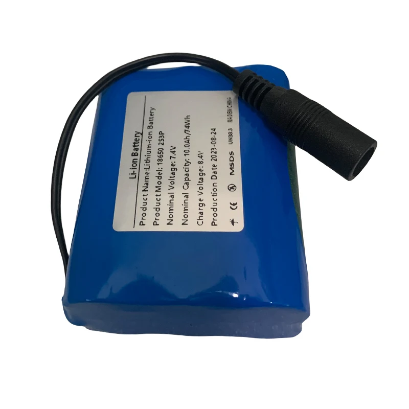 Wholesale Custom 18650 2S3P 10AH Lithium Battery Pack Fishing LED Light ...