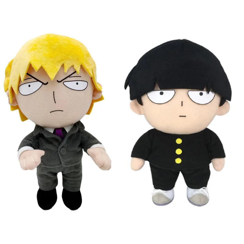 27cm Kawaii Mob Psycho 100 Plush Doll Toy Kageyama Shigeo Reigen ...