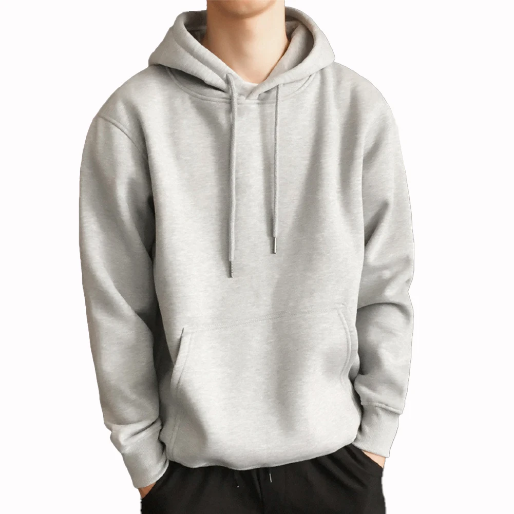 Men-s-Hoodies-Pullover-Classic-Solid-Color-Hoodie-Casual-Long-Sleeve ...