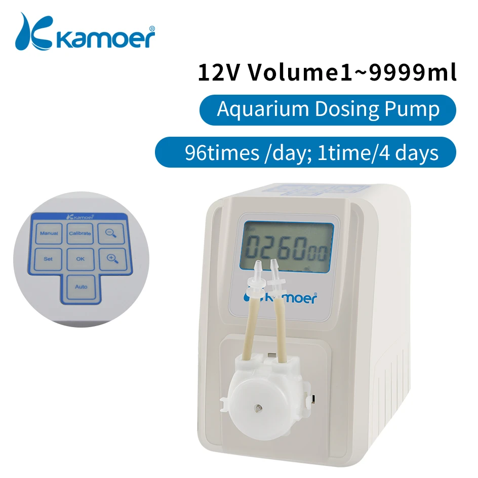 Kamoer Ksp-f01a 12v Peristaltic Metering Pump/aquarium Dosing Pump With ...