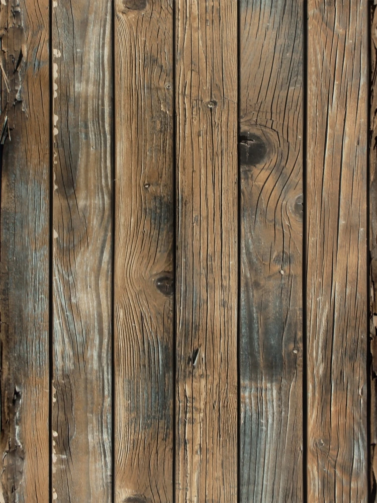 Wood Grain Plank Wallpaper