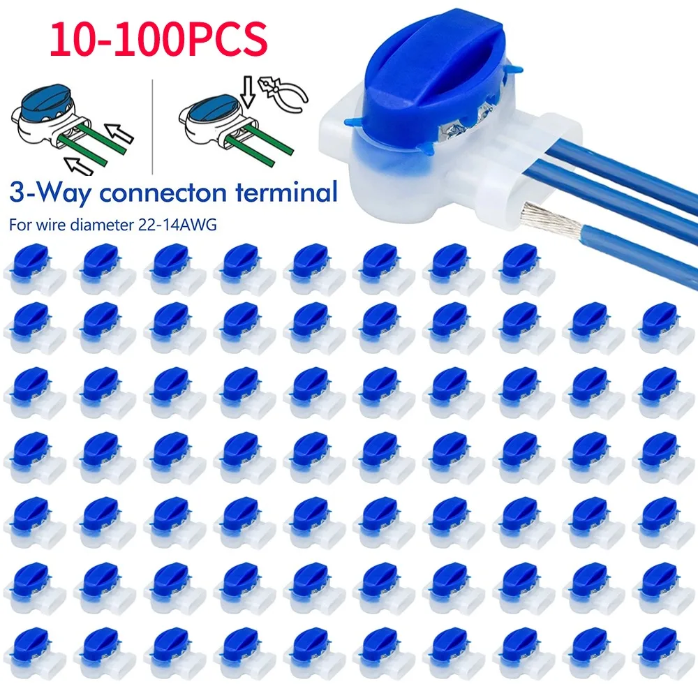 10-100pcs Robotic Lawnmower Cable Connectors Terminal Electrical 314 ...
