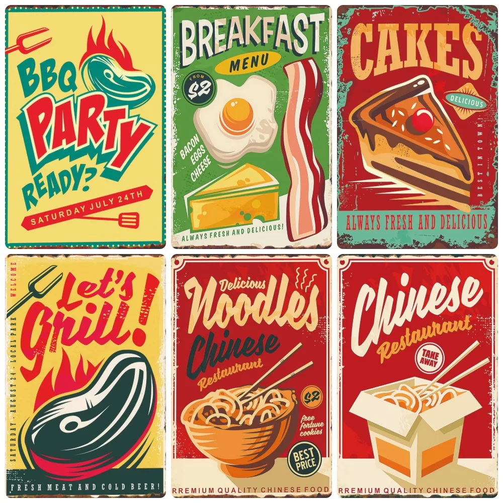 Vintage Food Sign