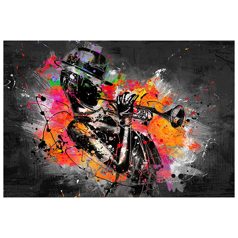 Trumpet Art Abstract