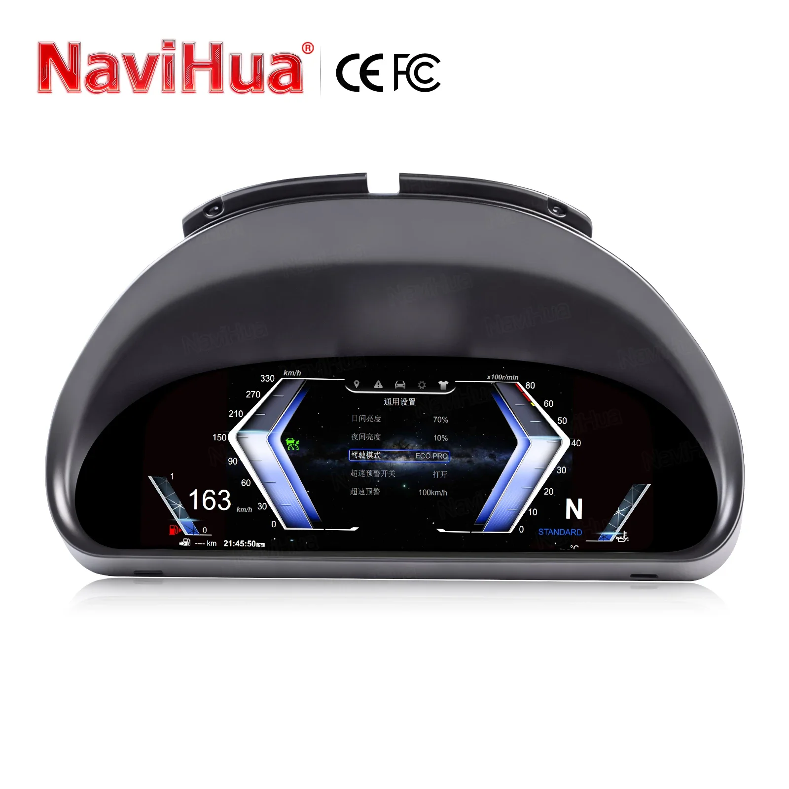 10.25"Car Instrument Digital Cluster For BMW X5 E53/E39 1999-2006 LCD ...