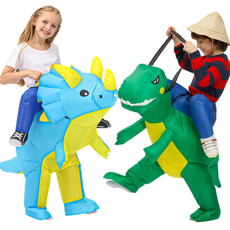 Children Cosplay Costumes Inflatable Dinosaur Costume for Kids ...