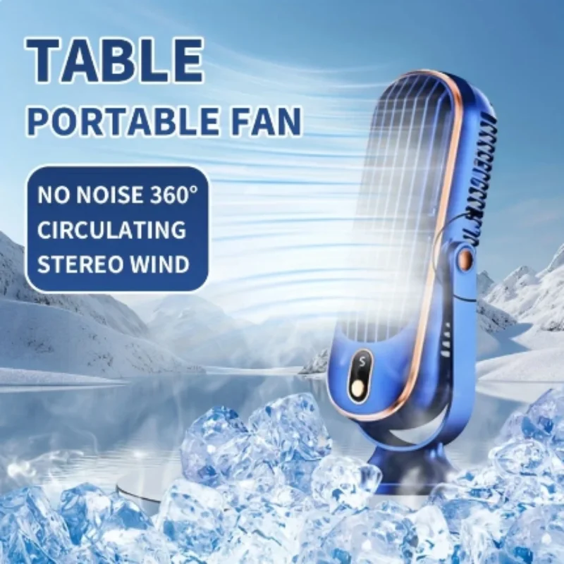 Desktop-Portable-USB-Rechargeable-Car-Home-Brushless-Motor-Small-Fan ...